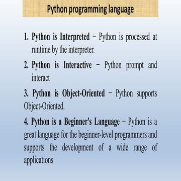 Python programming for Oceanography | PPT