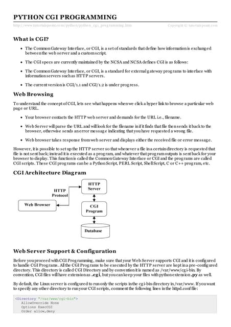 Python Cgi Programming Pdf 7005