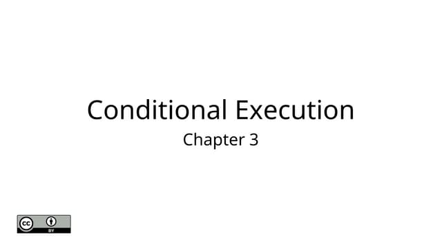 PythonCourse_03_Conditionals.ppt Python introduction turorial for ... PythonCourse_03_Conditionals.ppt Python introduction turorial for ...