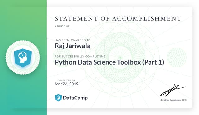 Python Data Science Toolbox Ppt