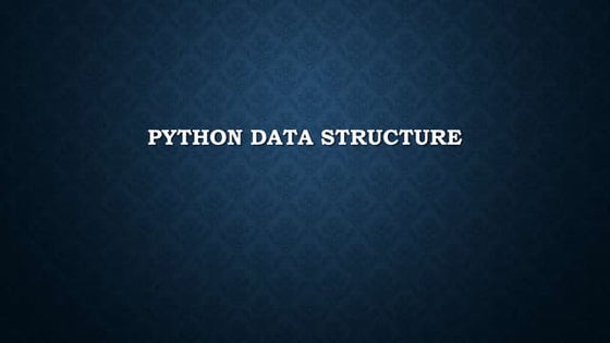 Python Data Structures 123 @taylorswift123.pptx