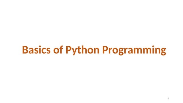 Python Day 3 Pptx