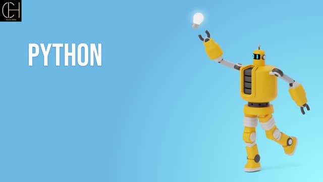 Python Programming Codes Detailed Slidepptx