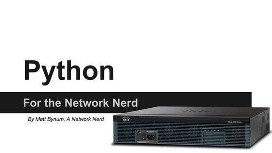 A Networking View for the DevOps Crew: SDN | PPT