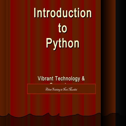 Python Intro01classes Innavimumbai Ppt