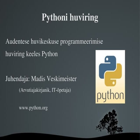 Pythoni promo | ODP