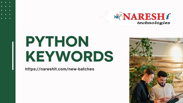Lesson 02 python keywords and identifiers | PDF | Programming Languages | Computing
