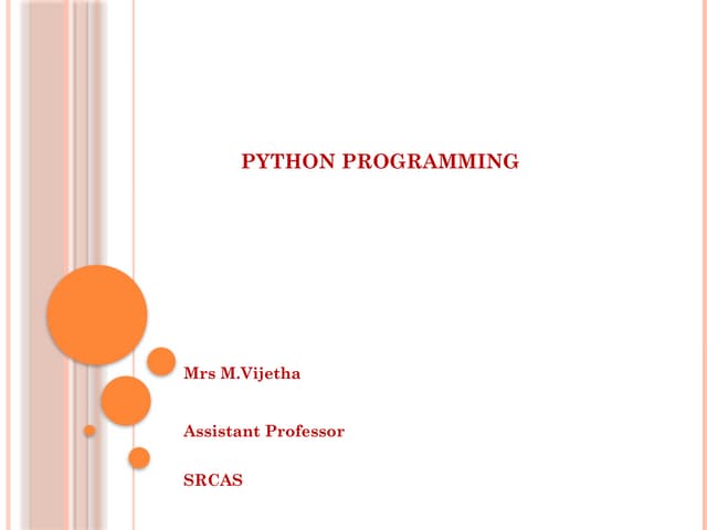 Lesson 02 python keywords and identifiers | PDF