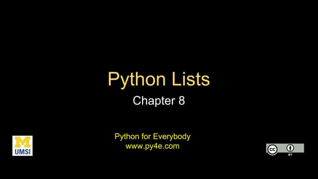 Pythonlearn 08 Listspptx