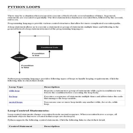 Python Loops Pdf Programming Languages Computing
