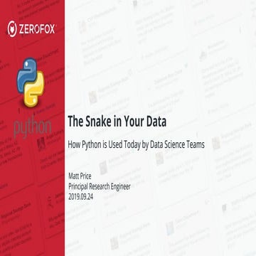 Python meetup | PDF