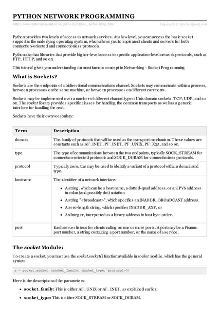 Python Networking Pdf Computer Networking Computing