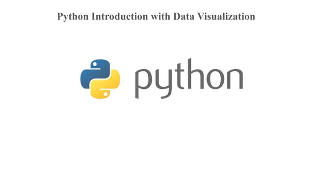 Python Introduction Its A Oop Language And Easy To Use Ppt
