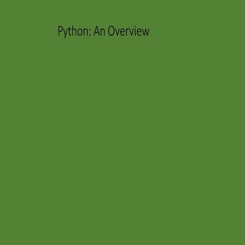 Python Ppt By Sushil Sir Pptx