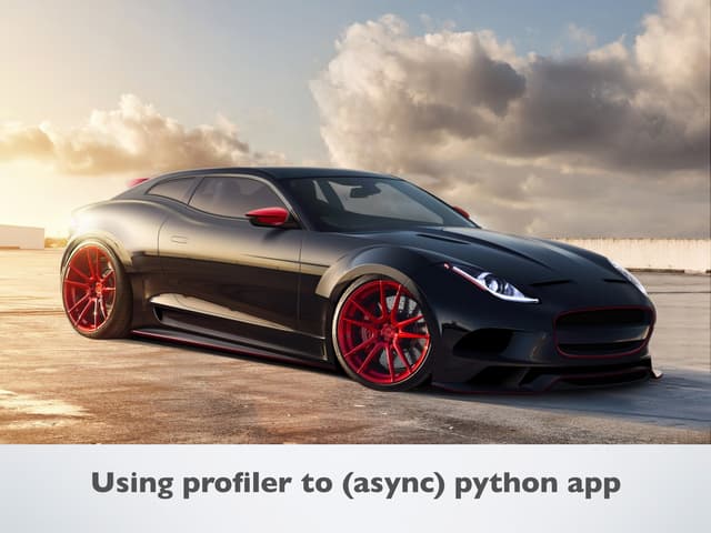 Python profilers | PPT Python profilers | PPT