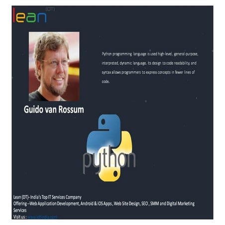 Python programming language | PDF