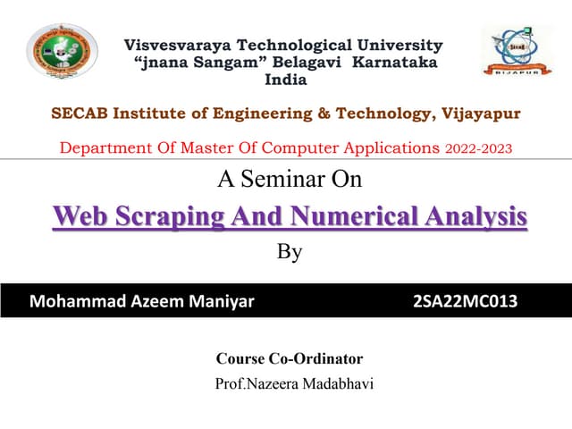 Python Seminar Of Data Analytics Using Python Ppt 5022