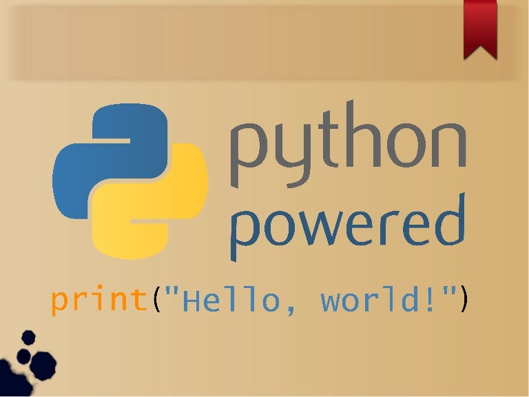 Python slide.1
