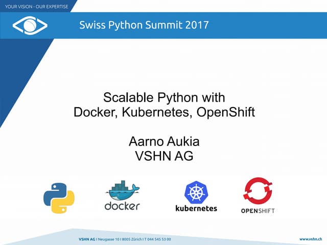 Scalable Python With Docker Kubernetes Openshift Ppt 9053