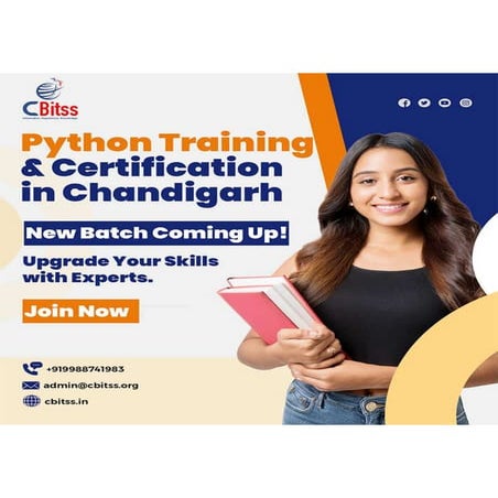 Best Python Training & Certification in Chandigarh | CBITSS | PDF