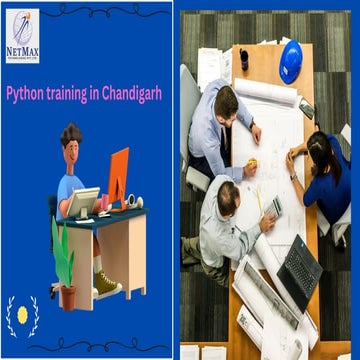 Python training in Chandigarh | PDF