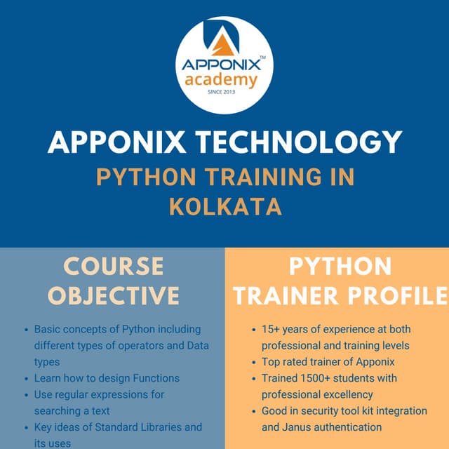 Python Training In Kolkata Pdf