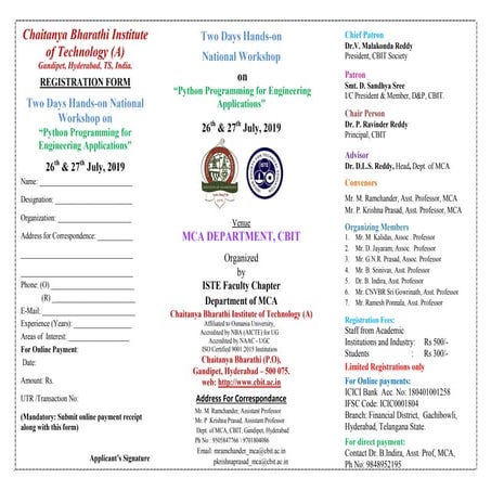 Pythonworkshopbrochure | PPT