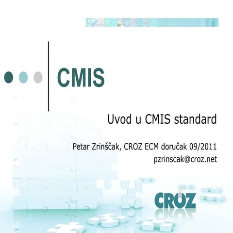 Uvod u CMIS standard | PPT