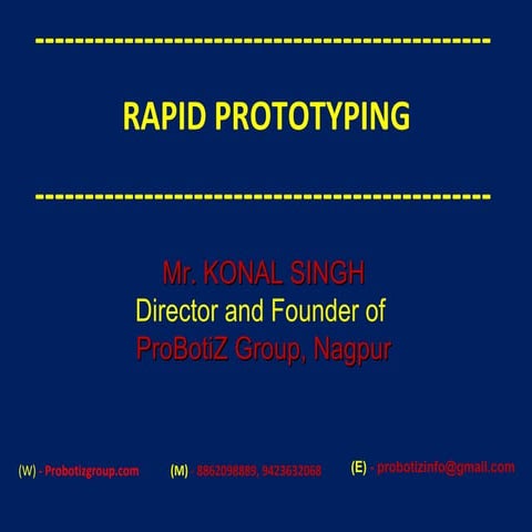 Rapid Prototyping | PPT