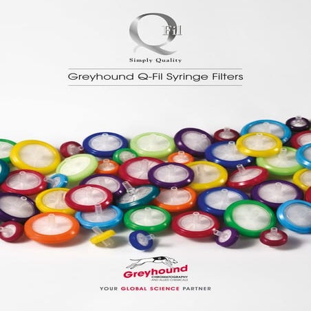 Greyhound Chromatography Q - Fil Syringe Filters 2020 | PDF