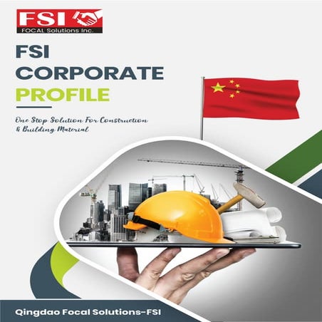 Q-FSI: Your Partner for Quality Building and Construction Materials. | PDF