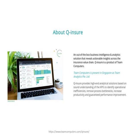 Q insure business intelligence product | PPT