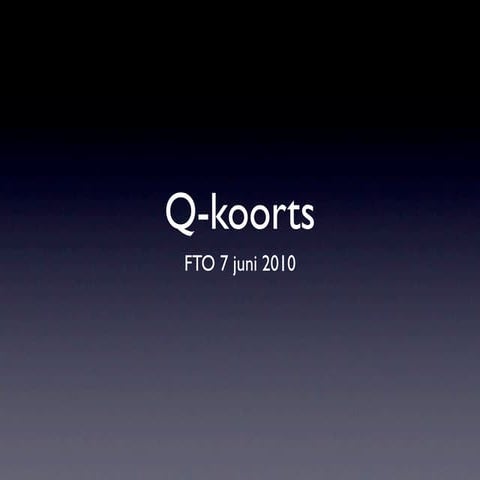 Q koorts fto | PPT