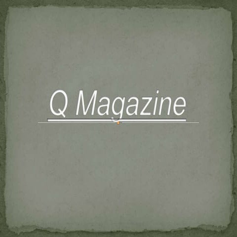 Music magazine | PPTX