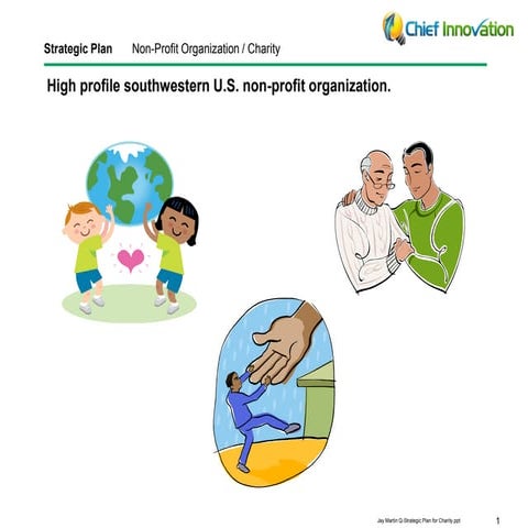 Case Study: Strategy / Strategic Plan for Charity / Non-Profit | PPT