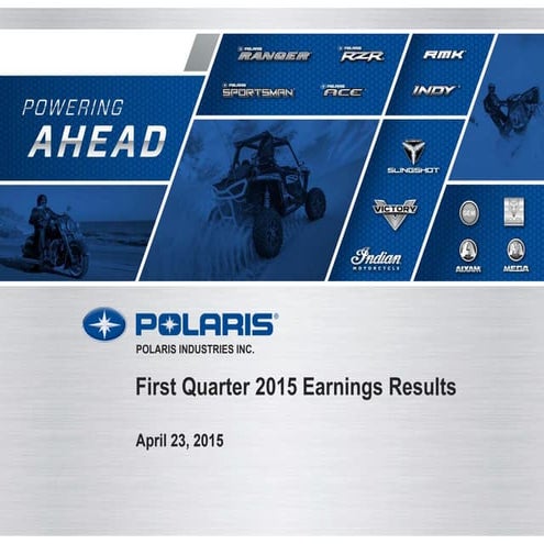 Polaris Investor Presentation – May 2016 | PDF