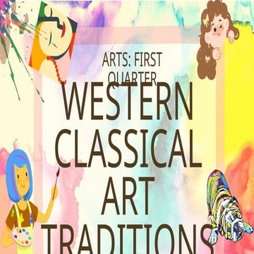 Q1-ARTS-LESSON2-WESTERN CLASSICAL ART TRADITION | PPTX