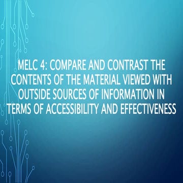 ENGLISH MELCs Grade 10 pdf version deped | PDF