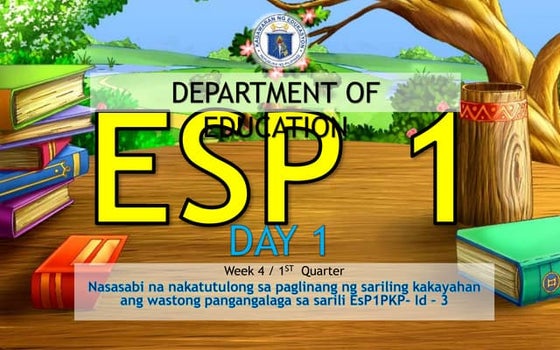 Grade 4 e.p.p. quarter 2 aralin 1-h.e. tungkulin sa sarili | PPTX