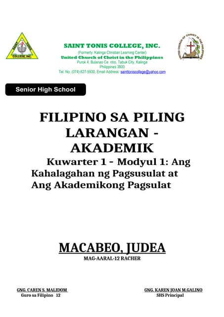 WEEK 1.PILING LARANG | PPTX