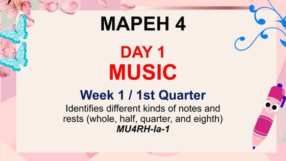 First Quarter Exam in MAPEH 4 | DOCX