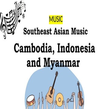 MAPEH 8 - MUSIC Quarter 1-A (Southeast Asian Music) | PPTX