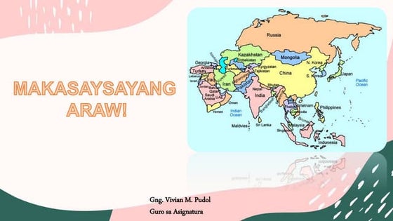 Vegetation cover ng asya ( behetasyon) | PPTX