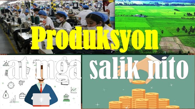 Produksyon | PPTX
