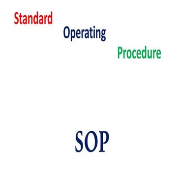 Standard Operating Procedure - a guide .pptx