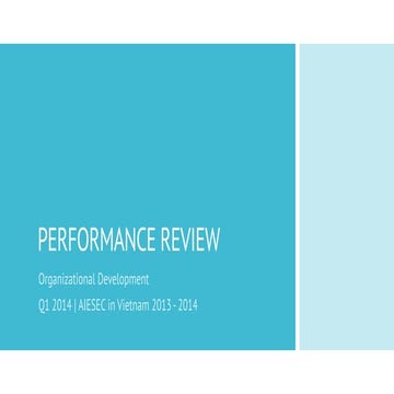Q1 2014 national performance review | PPT