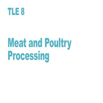 Q1_8_Day 1.pptx Classification of Meat and Poultry | PPTX
