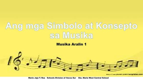 Pagkilala sa nota at pahinga | PDF