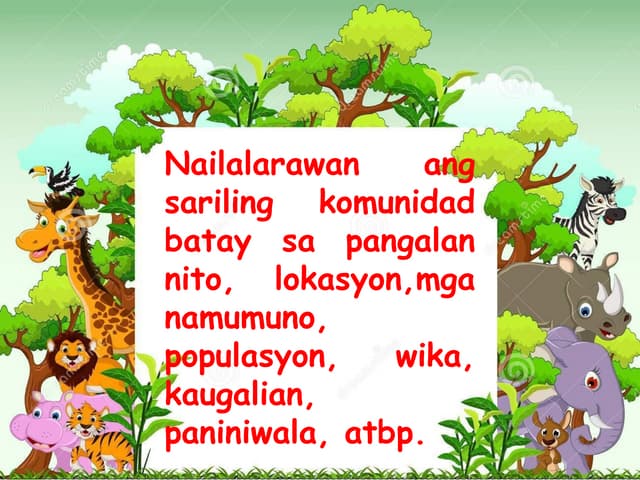 Q1_ARPAN_MOD 1_Naipaliliwanag ang konsepto ng komunidad.pptx