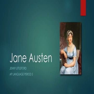 Jane Austen | PPTX